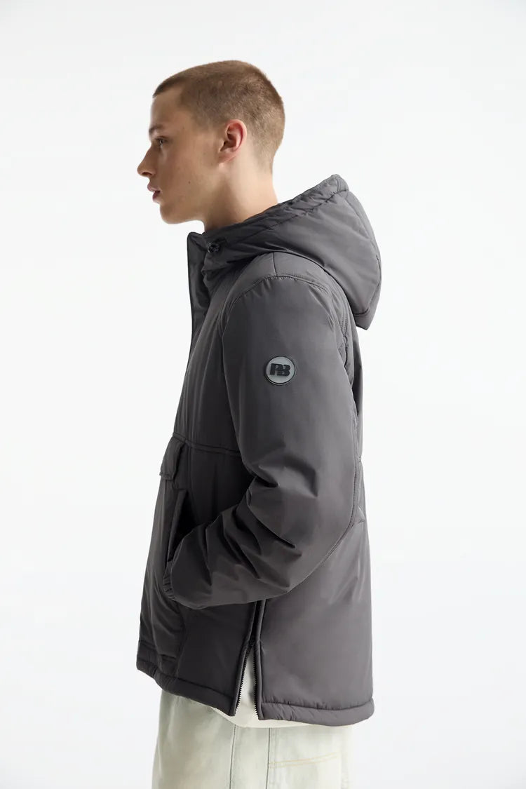 Jacket with pouch pocket and logo – Wild Clothing